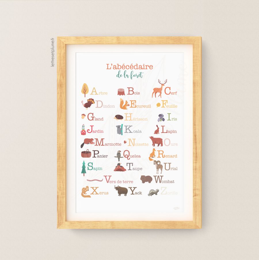 Abécédaire de la forêt | Avec tout mon amour